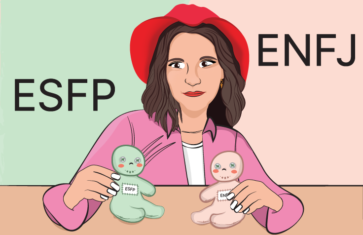 Совместимость ESFP с ENFJ в отношениях, любви, дружбе, браке, работе