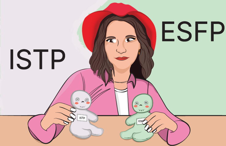Совместимость ISTP с ESFP в отношениях, любви, дружбе, браке, работе